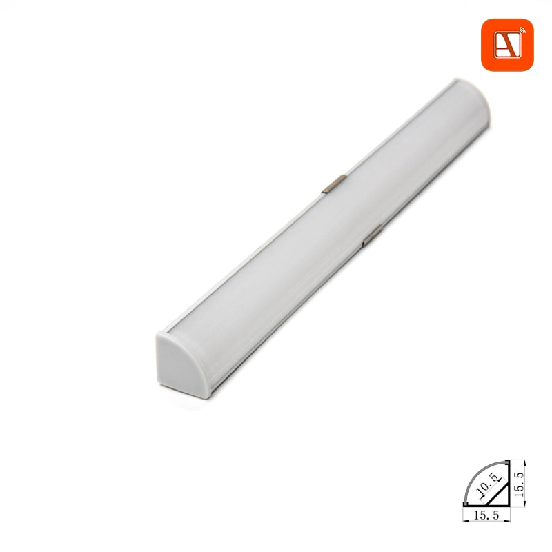 Thanh nhôm định hình led góc V1616 - Agasi Home