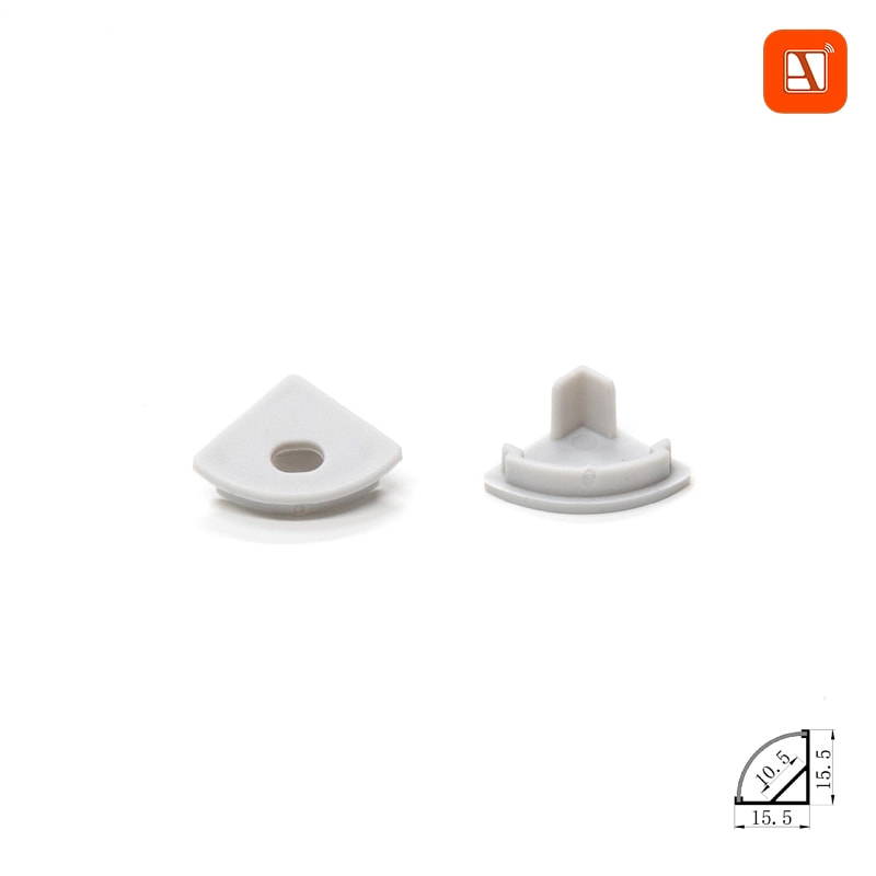 Thanh nhôm định hình led góc V1616 - Agasi Home