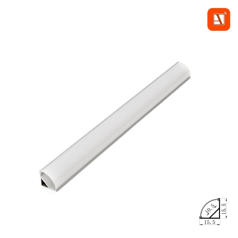 Thanh nhôm định hình led góc V1616 - Agasi Home