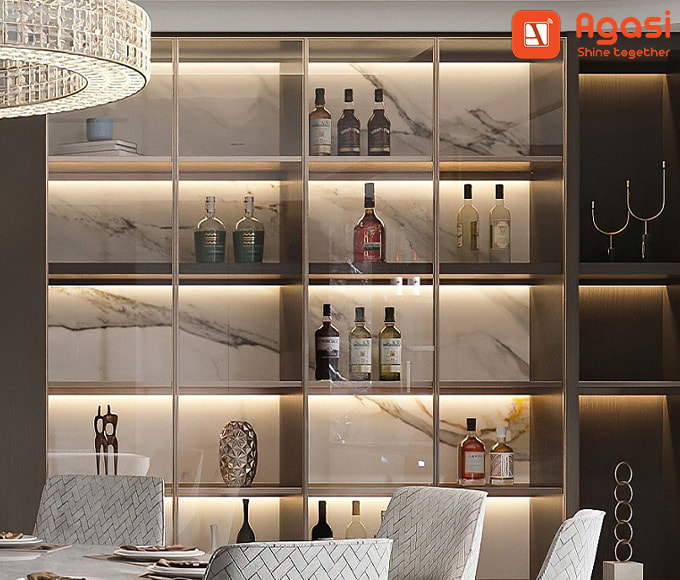 Thanh nhôm định hình led góc V1616 - Agasi Home